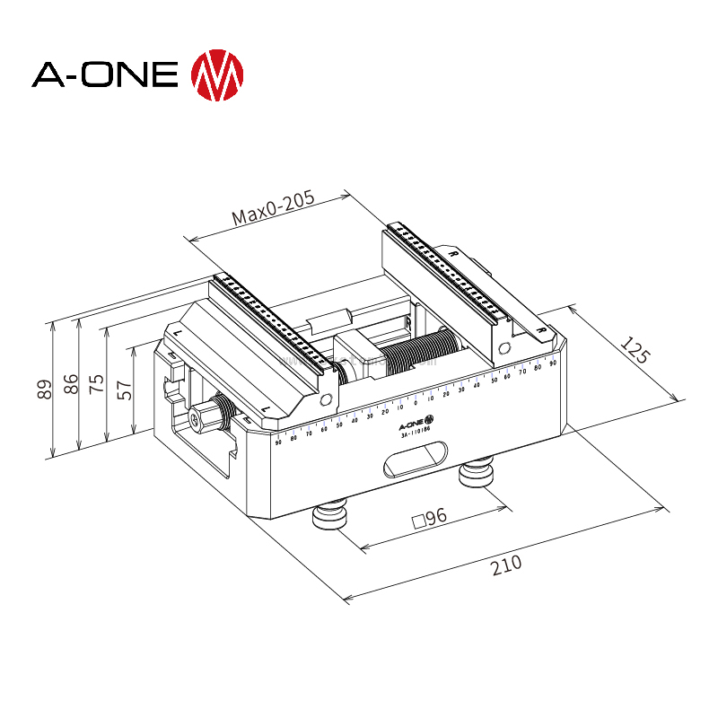 Self-centering vise 3A-110186 - Buy Vise, self centering vise, Lang ...